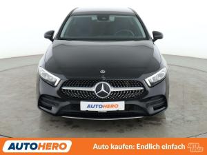 Black Mercedes-Benz A 180 2019 in Kaunas, with an engine capacity of 1.30 L and mileage of 94 thousand km for 24347 €, photo 9 on AUTOMOTO.COM.LV