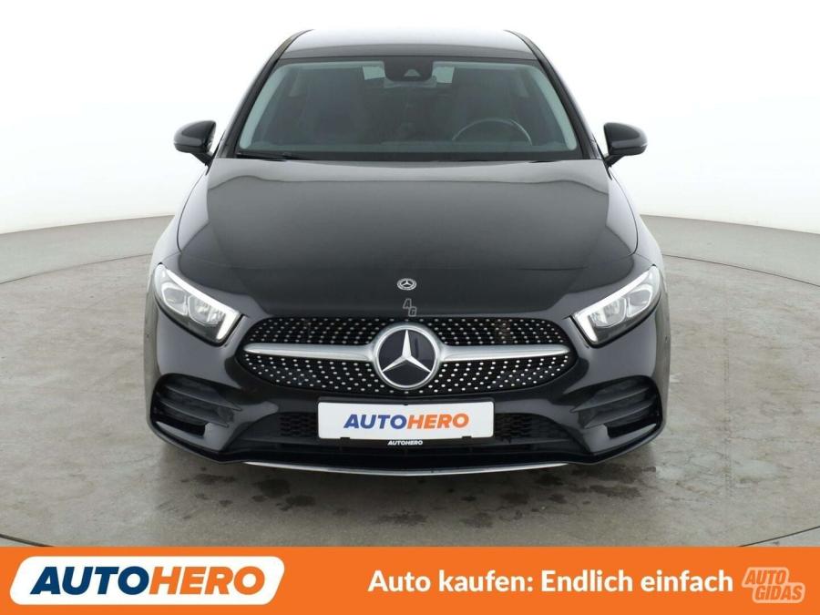 Black Mercedes-Benz A 180 2019 in Kaunas, with an engine capacity of 1.30 L and mileage of 94 thousand km for 24347 €, photo 9 on AUTOMOTO.COM.LV