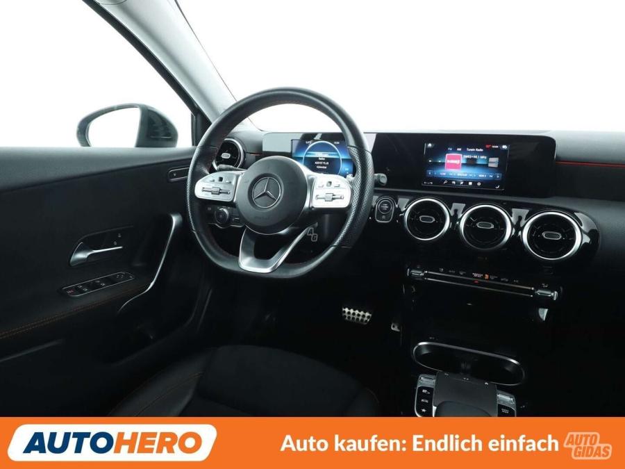 Black Mercedes-Benz A 180 2019 in Kaunas, with an engine capacity of 1.30 L and mileage of 94 thousand km for 24347 €, photo 13 on AUTOMOTO.COM.LV