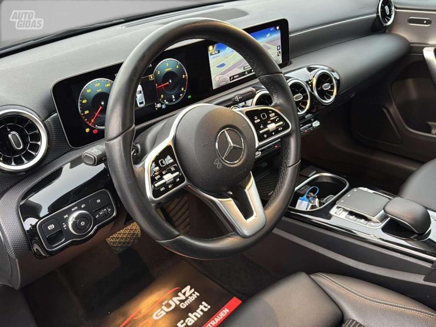 Black Mercedes-Benz A 180 2019 in Kaunas, with an engine capacity of 1.50 L and mileage of 89 thousand km for 24458 €, photo 13 on AUTOMOTO.COM.LV