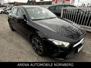 Black Mercedes-Benz A 180 2019 in Kaunas, with an engine capacity of 1.30 L and mileage of 50 thousand km for 24459 €, photo 3 on AUTOMOTO.COM.LV