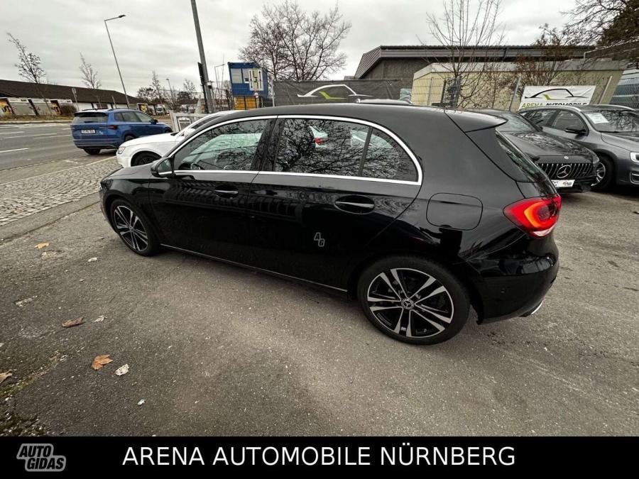 Black Mercedes-Benz A 180 2019 in Kaunas, with an engine capacity of 1.30 L and mileage of 50 thousand km for 24459 €, photo 5 on AUTOMOTO.COM.LV