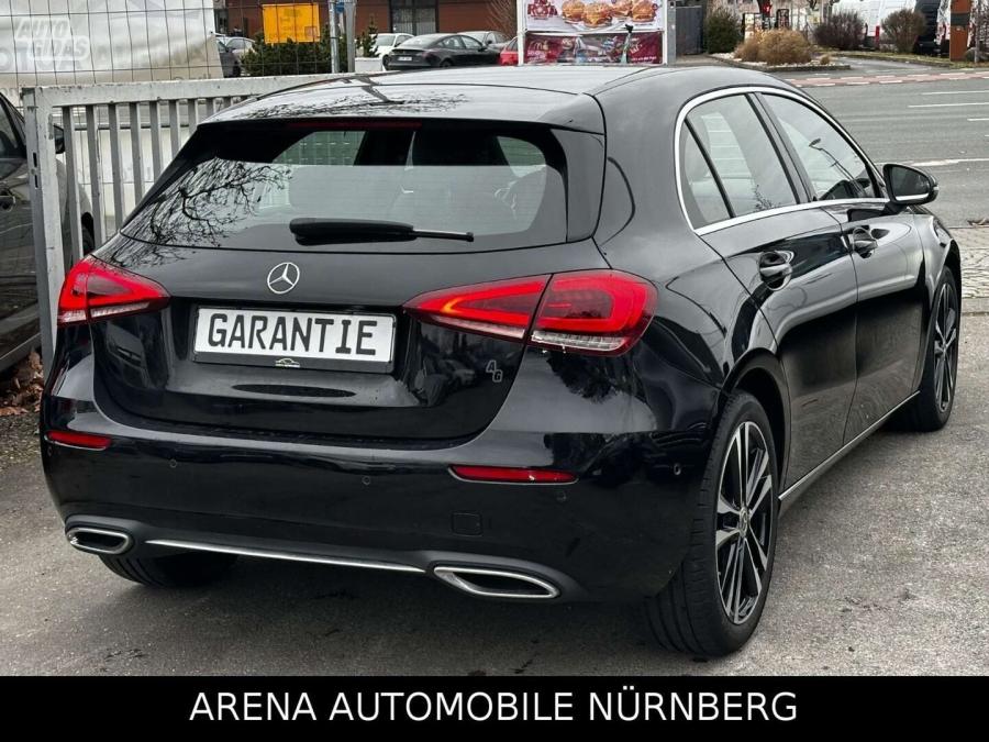Black Mercedes-Benz A 180 2019 in Kaunas, with an engine capacity of 1.30 L and mileage of 50 thousand km for 24459 €, photo 7 on AUTOMOTO.COM.LV