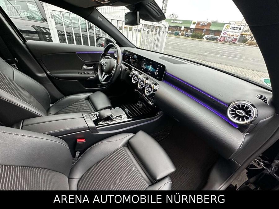 Black Mercedes-Benz A 180 2019 in Kaunas, with an engine capacity of 1.30 L and mileage of 50 thousand km for 24459 €, photo 11 on AUTOMOTO.COM.LV