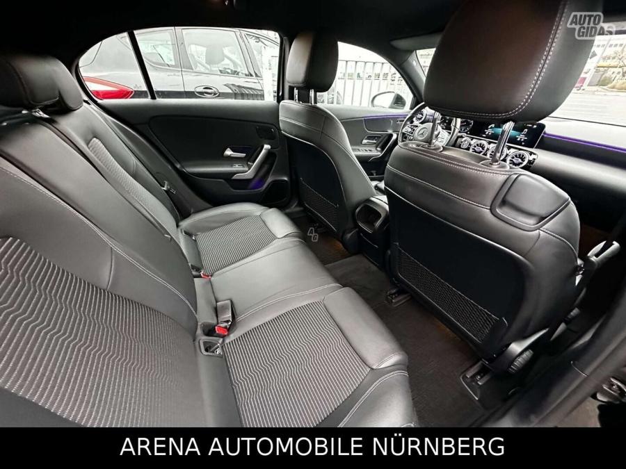 Black Mercedes-Benz A 180 2019 in Kaunas, with an engine capacity of 1.30 L and mileage of 50 thousand km for 24459 €, photo 14 on AUTOMOTO.COM.LV