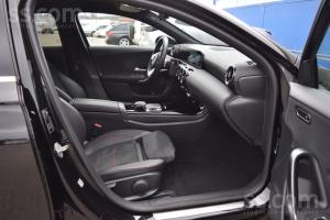 Black Mercedes-Benz A 180 2020 in Riga, with an engine capacity of 1.40 L and mileage of 68 thousand km for 23800 €, photo 14 on AUTOMOTO.COM.LV