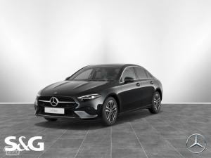 Melns Mercedes-Benz A 180 2024 Kauņa, ar dzinēja tilpumu 1.30 L un nobraukumu 15 tūkst. km par 32690 €, foto  vietnē AUTOMOTO.COM.LV