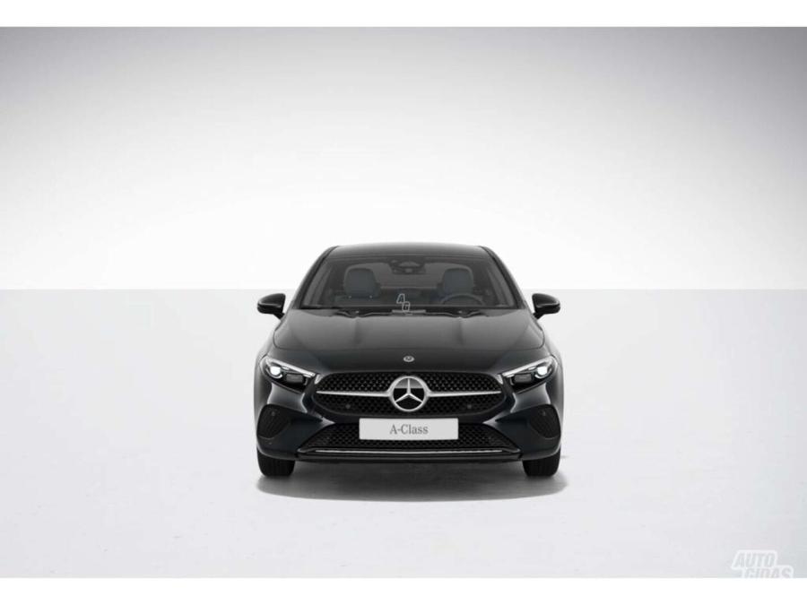 Black Mercedes-Benz A 180 2024 in Kaunas, with an engine capacity of 1.30 L and mileage of 15 thousand km for 32690 €, photo 6 on AUTOMOTO.COM.LV