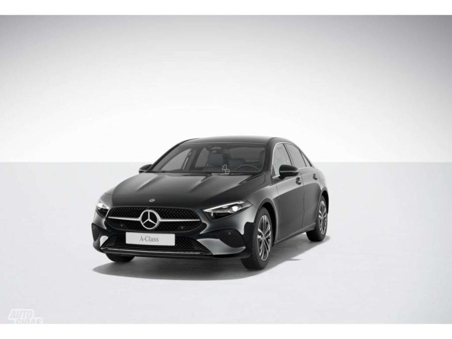 Black Mercedes-Benz A 180 2024 in Kaunas, with an engine capacity of 1.30 L and mileage of 15 thousand km for 32690 €, photo 7 on AUTOMOTO.COM.LV