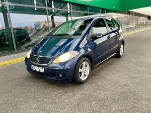 Blue Mercedes-Benz A 180 2005 in Vilnius, with an engine capacity of 2.00 L and mileage of 333 thousand km for 1900 €, photo  on AUTOMOTO.COM.LV