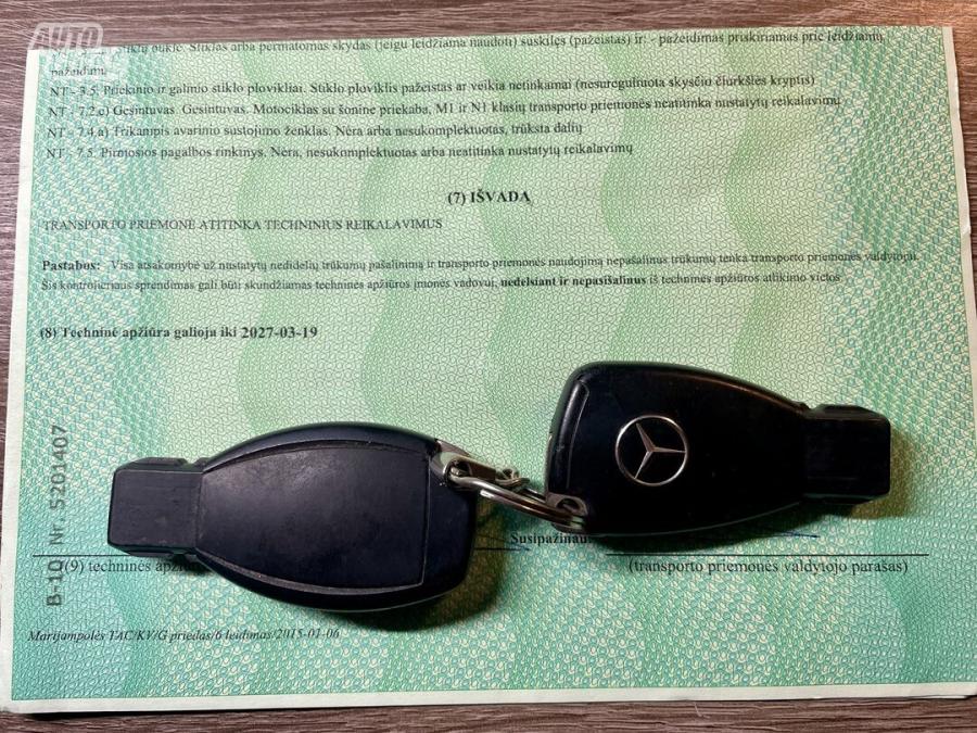 Blue Mercedes-Benz A 180 2005 in Vilnius, with an engine capacity of 2.00 L and mileage of 333 thousand km for 1750 €, photo 15 on AUTOMOTO.COM.LV