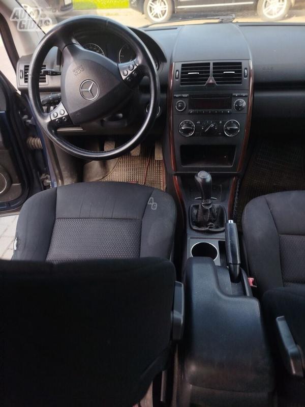 Blue Mercedes-Benz A 180 2006 in Klaipeda, with an engine capacity of 2.00 L and mileage of 210 thousand km for 1250 €, photo 5 on AUTOMOTO.COM.LV