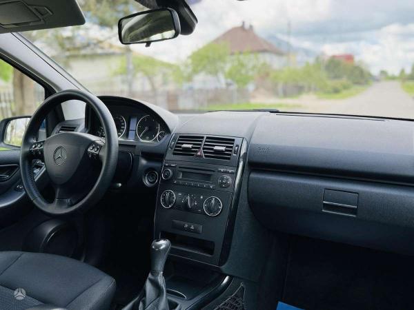 Blue Mercedes-Benz A 180 2008 in Kaunas, with an engine capacity of 1.99 L and mileage of 200 thousand km for 2899 €, photo 10 on AUTOMOTO.COM.LV