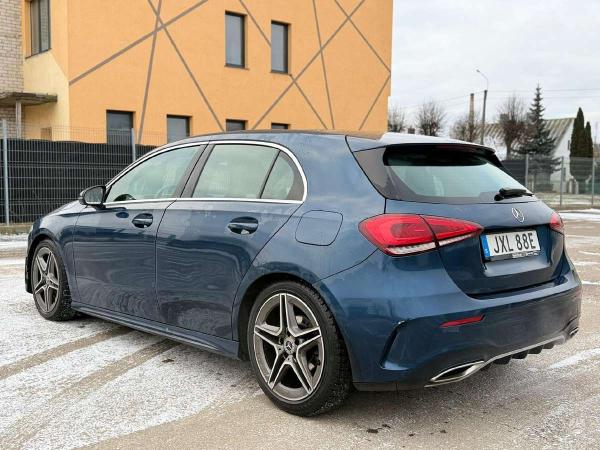 Blue Mercedes-Benz A 180 2021 in Siauliai, with an engine capacity of 1.30 L and mileage of 250 thousand km for 16500 €, photo 5 on AUTOMOTO.COM.LV