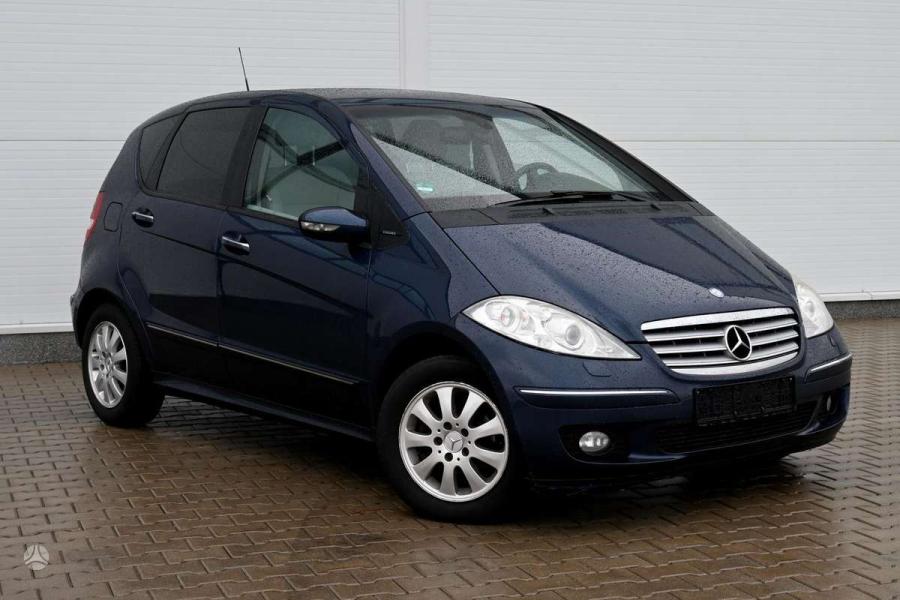 Blue Mercedes-Benz A 180 2008 in Kretinga, with an engine capacity of 2.00 L and mileage of 257 thousand km for 2699 €, photo 1 on AUTOMOTO.COM.LV