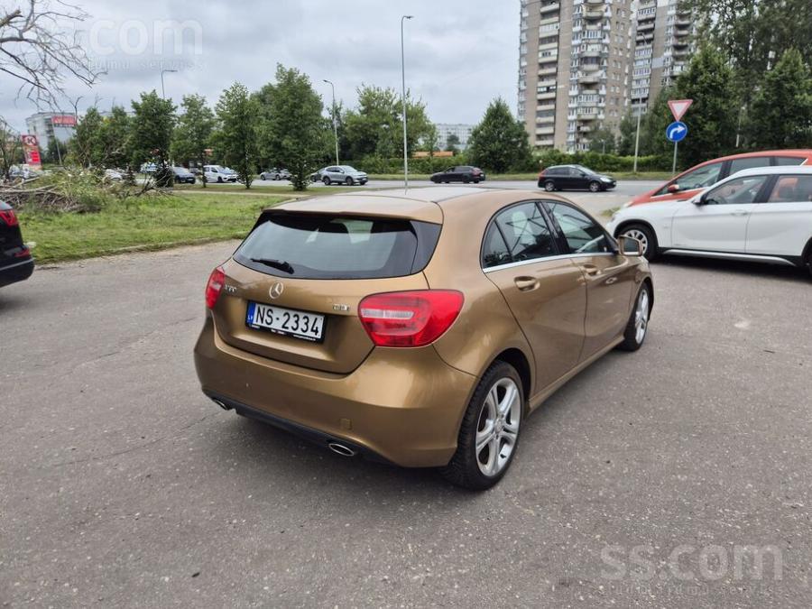 Brūns Mercedes-Benz A 180 2013 Rīga, ar dzinēja tilpumu 1.80 L un nobraukumu 303 tūkst. km par 9490 €, foto 6 vietnē AUTOMOTO.COM.LV