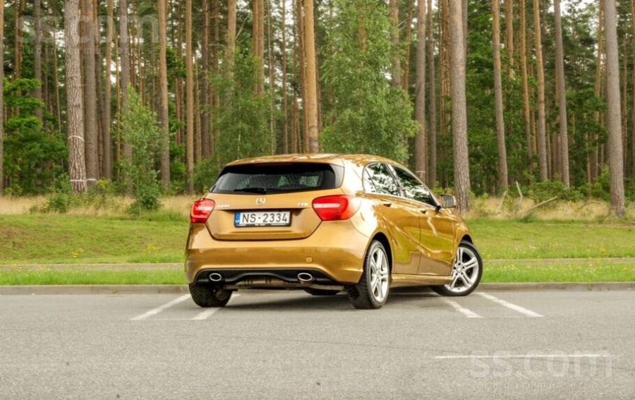 Brūns Mercedes-Benz A 180 2013 Rīga, ar dzinēja tilpumu 1.80 L un nobraukumu 303 tūkst. km par 8490 €, foto 6 vietnē AUTOMOTO.COM.LV