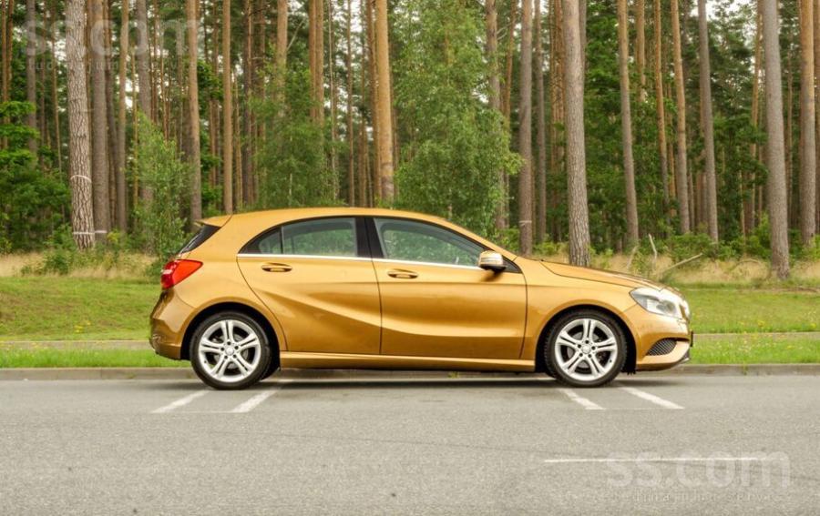 Brūns Mercedes-Benz A 180 2013 Rīga, ar dzinēja tilpumu 1.80 L un nobraukumu 303 tūkst. km par 8490 €, foto 9 vietnē AUTOMOTO.COM.LV