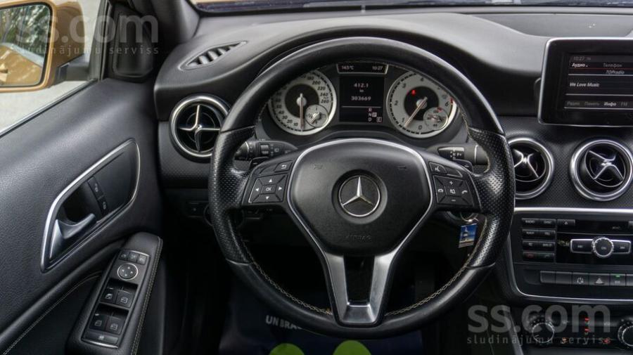 Brūns Mercedes-Benz A 180 2013 Rīga, ar dzinēja tilpumu 1.80 L un nobraukumu 303 tūkst. km par 8490 €, foto 14 vietnē AUTOMOTO.COM.LV