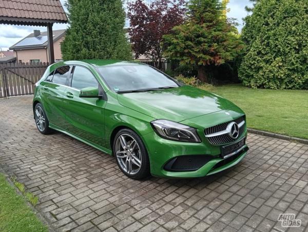 Green Mercedes-Benz A 180 2015 in Siauliai, with an engine capacity of 1.60 L and mileage of 240 thousand km for 11900 €, photo 1 on AUTOMOTO.COM.LV