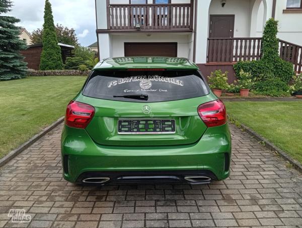 Green Mercedes-Benz A 180 2015 in Siauliai, with an engine capacity of 1.60 L and mileage of 240 thousand km for 11900 €, photo 6 on AUTOMOTO.COM.LV