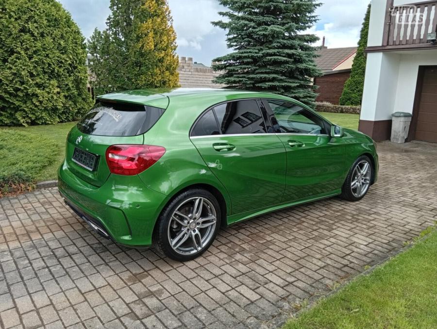 Zaļš Mercedes-Benz A 180 2015 Šauļi, ar dzinēja tilpumu 1.60 L un nobraukumu 240 tūkst. km par 11900 €, foto 8 vietnē AUTOMOTO.COM.LV