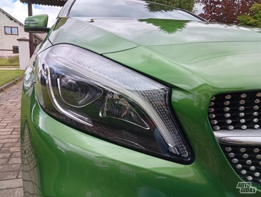 Zaļš Mercedes-Benz A 180 2015 Šauļi, ar dzinēja tilpumu 1.60 L un nobraukumu 240 tūkst. km par 11900 €, foto 10 vietnē AUTOMOTO.COM.LV