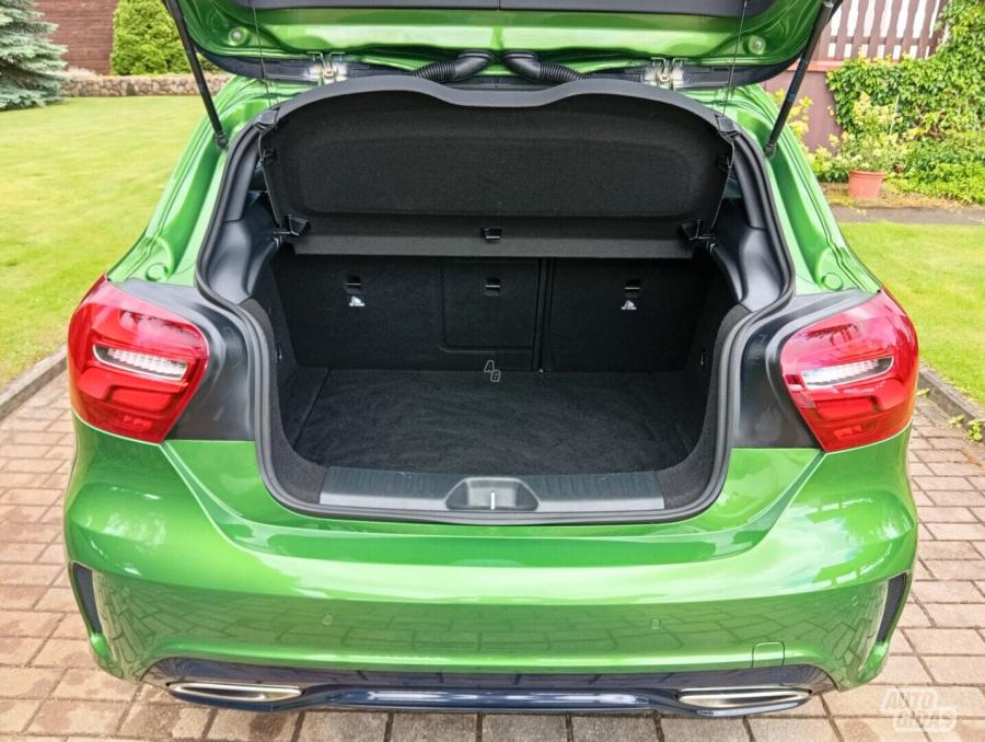 Zaļš Mercedes-Benz A 180 2015 Šauļi, ar dzinēja tilpumu 1.60 L un nobraukumu 240 tūkst. km par 11900 €, foto 31 vietnē AUTOMOTO.COM.LV