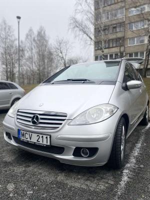 Grey Mercedes-Benz A 180 2006 in Vilnius, with an engine capacity of 2.00 L and mileage of 255 thousand km for 1950 €, photo  on AUTOMOTO.COM.LV