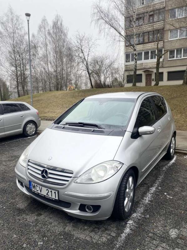 Grey Mercedes-Benz A 180 2006 in Vilnius, with an engine capacity of 2.00 L and mileage of 255 thousand km for 1950 €, photo 6 on AUTOMOTO.COM.LV