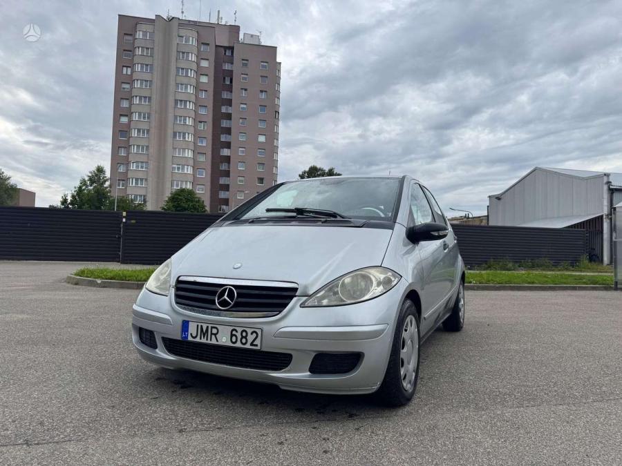 Grey Mercedes-Benz A 180 2006 in Panevezys, with an engine capacity of 1.99 L and mileage of 237 thousand km for 600 €, photo 1 on AUTOMOTO.COM.LV