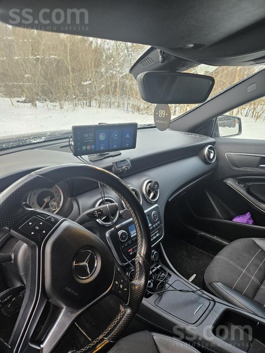 Pelēks Mercedes-Benz A 180 2012 Rīga, ar dzinēja tilpumu 1.80 L un nobraukumu 220 tūkst. km par 8000 €, foto 5 vietnē AUTOMOTO.COM.LV