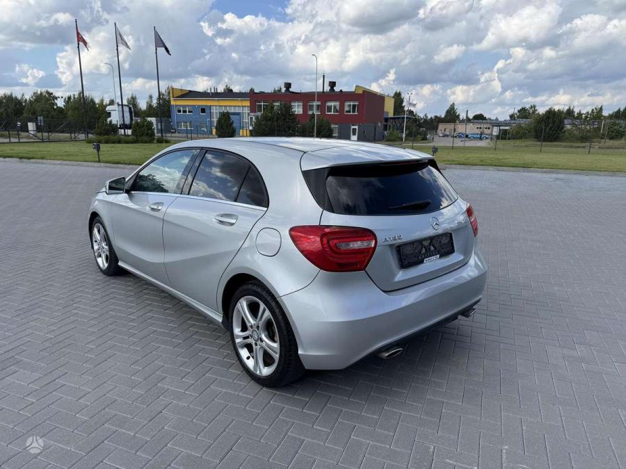 Grey Mercedes-Benz A 180 2012 in Telschi, with an engine capacity of 1.46 L and mileage of 230 thousand km for 6300 €, photo 5 on AUTOMOTO.COM.LV
