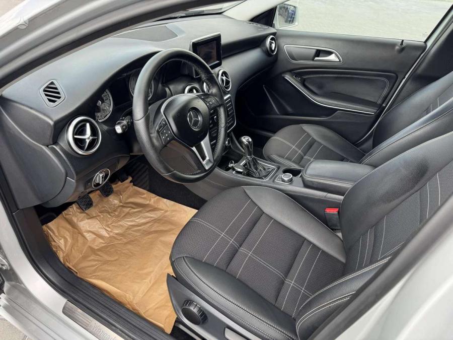 Grey Mercedes-Benz A 180 2012 in Telschi, with an engine capacity of 1.46 L and mileage of 230 thousand km for 6300 €, photo 18 on AUTOMOTO.COM.LV