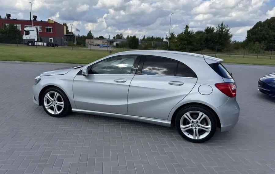 Grey Mercedes-Benz A 180 2012 in Telschi, with an engine capacity of 1.50 L and mileage of 229 thousand km for 6290 €, photo 7 on AUTOMOTO.COM.LV