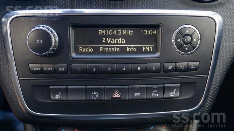Pelēks Mercedes-Benz A 180 2012 Rīga, ar dzinēja tilpumu 1.80 L un nobraukumu 226 tūkst. km par 7590 €, foto 15 vietnē AUTOMOTO.COM.LV