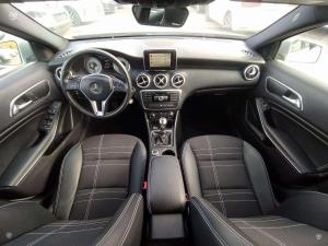 Grey Mercedes-Benz A 180 2013 in Panevezys, with an engine capacity of 1.46 L and mileage of 286 thousand km for 6999 €, photo 16 on AUTOMOTO.COM.LV