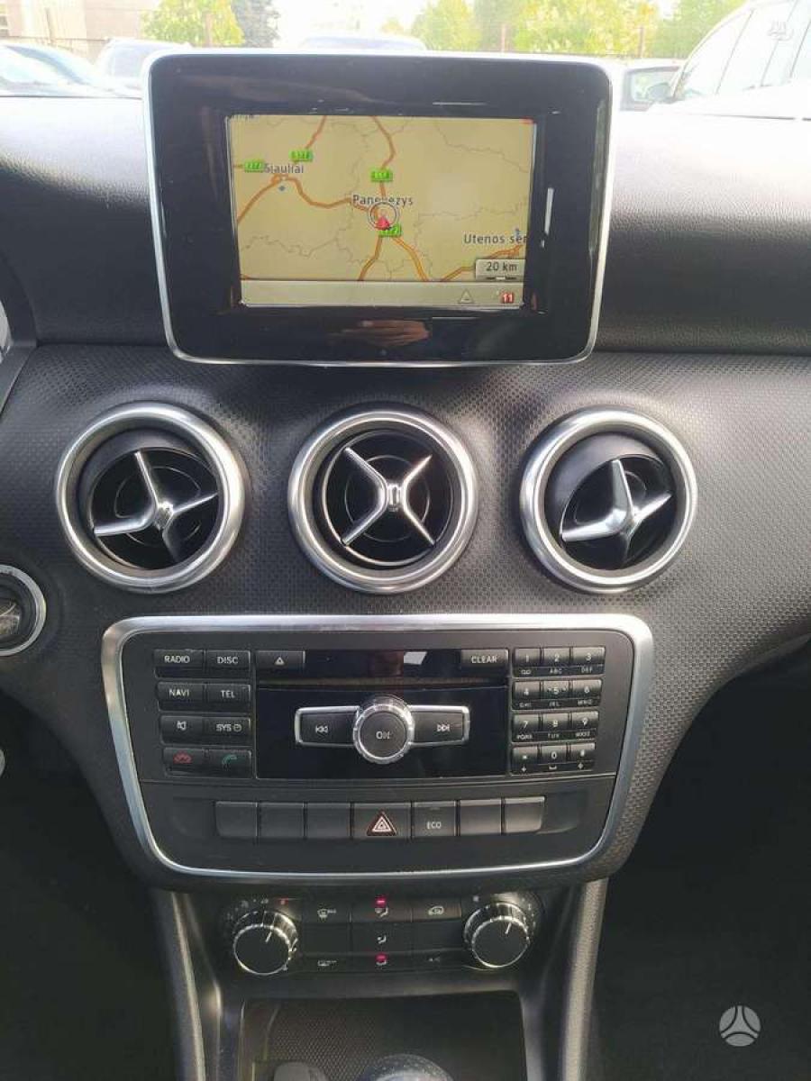 Grey Mercedes-Benz A 180 2013 in Panevezys, with an engine capacity of 1.46 L and mileage of 286 thousand km for 6999 €, photo 22 on AUTOMOTO.COM.LV