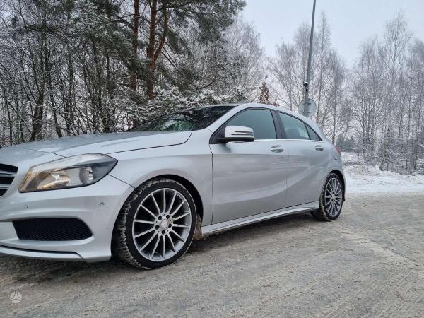 Grey Mercedes-Benz A 180 2013 in Kaunas, with an engine capacity of 1.80 L and mileage of 237 thousand km for 7100 €, photo 2 on AUTOMOTO.COM.LV