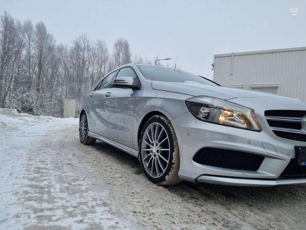 Grey Mercedes-Benz A 180 2013 in Kaunas, with an engine capacity of 1.80 L and mileage of 237 thousand km for 7100 €, photo 3 on AUTOMOTO.COM.LV