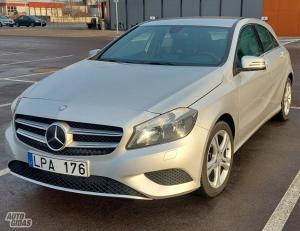 Pelēks Mercedes-Benz A 180 2013 Telšiai, ar dzinēja tilpumu 1.50 L un nobraukumu 250 tūkst. km par 5990 €, foto  vietnē AUTOMOTO.COM.LV