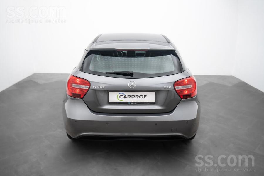 Pelēks Mercedes-Benz A 180 2013 Tallina, ar dzinēja tilpumu 1.50 L un nobraukumu 111 tūkst. km par 10699 €, foto 6 vietnē AUTOMOTO.COM.LV