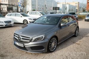 Grey Mercedes-Benz A 180 2013 in Liepaja, with an engine capacity of 1.60 L and mileage of 232 thousand km for 10500 €, photo  on AUTOMOTO.COM.LV