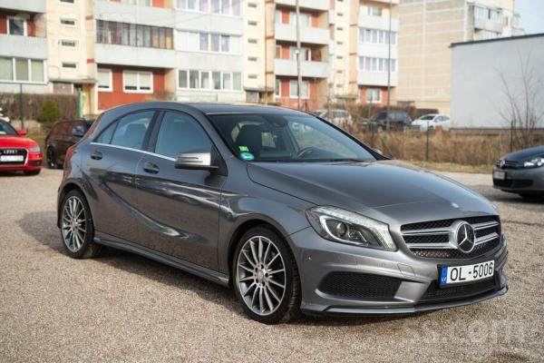 Grey Mercedes-Benz A 180 2013 in Liepaja, with an engine capacity of 1.60 L and mileage of 232 thousand km for 10500 €, photo 2 on AUTOMOTO.COM.LV