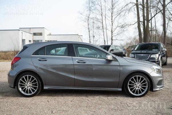 Grey Mercedes-Benz A 180 2013 in Liepaja, with an engine capacity of 1.60 L and mileage of 232 thousand km for 10500 €, photo 3 on AUTOMOTO.COM.LV