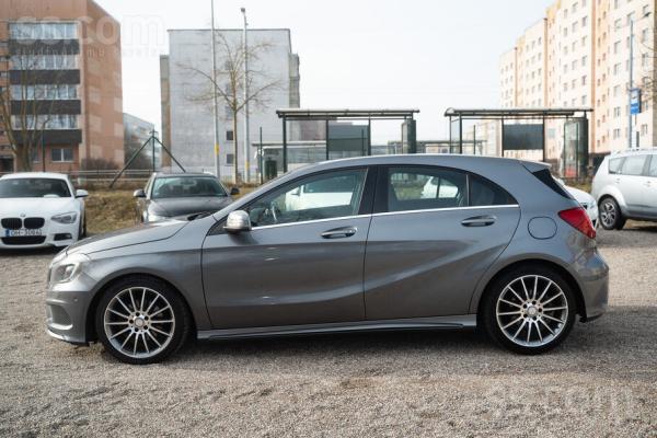 Grey Mercedes-Benz A 180 2013 in Liepaja, with an engine capacity of 1.60 L and mileage of 232 thousand km for 10500 €, photo 7 on AUTOMOTO.COM.LV