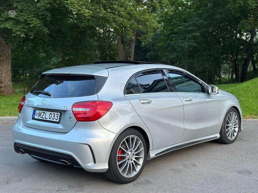 Grey Mercedes-Benz A 180 2013 in Nemencine, with an engine capacity of 1.80 L and mileage of 272 thousand km for 7200 €, photo 5 on AUTOMOTO.COM.LV