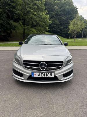 Pelēks Mercedes-Benz A 180 2013 Kauņa, ar dzinēja tilpumu 1.80 L un nobraukumu 360 tūkst. km par 8100 €, foto  vietnē AUTOMOTO.COM.LV