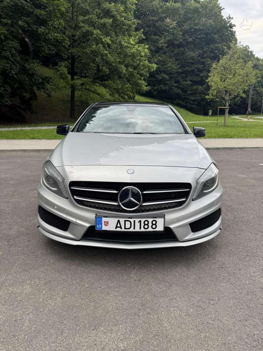 Grey Mercedes-Benz A 180 2013 in Kaunas, with an engine capacity of 1.80 L and mileage of 360 thousand km for 8100 €, photo 1 on AUTOMOTO.COM.LV
