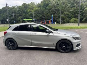 Grey Mercedes-Benz A 180 2013 in Kaunas, with an engine capacity of 1.80 L and mileage of 360 thousand km for 8100 €, photo 4 on AUTOMOTO.COM.LV
